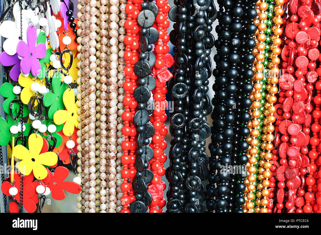 Decorating and beads close-up Stock Photo - Alamy