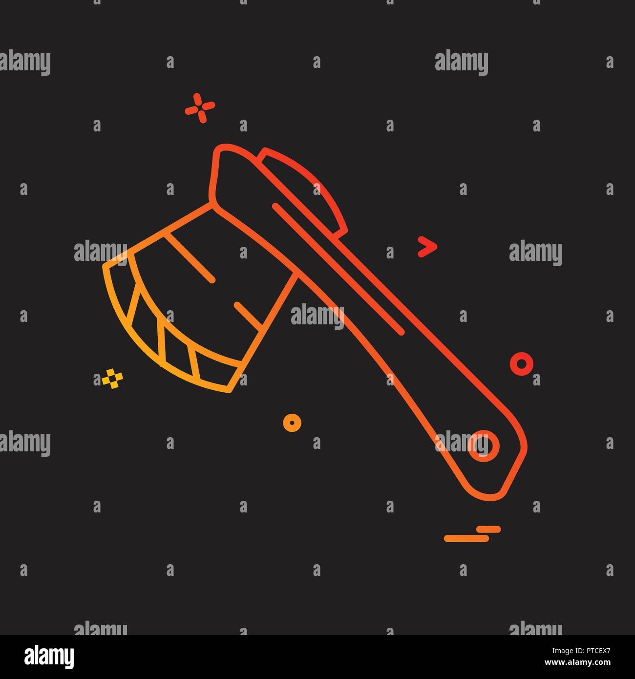 axe icon vector design Stock Vector Image & Art - Alamy