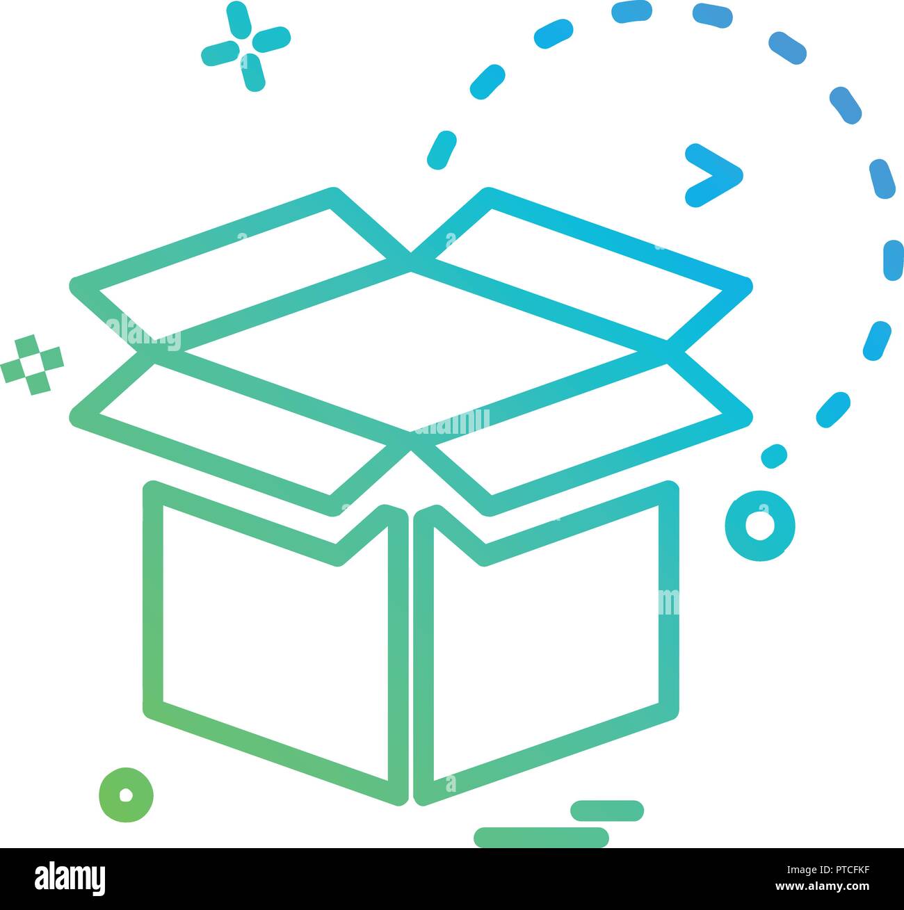 Dropbox icon design vector Stock Vector Image & Art - Alamy