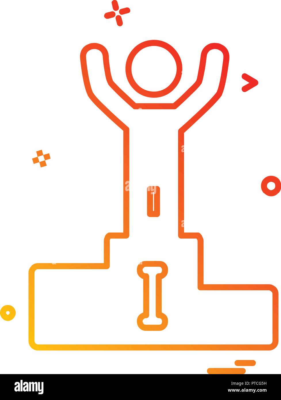 Positions icon design vector Stock Vector Image & Art - Alamy