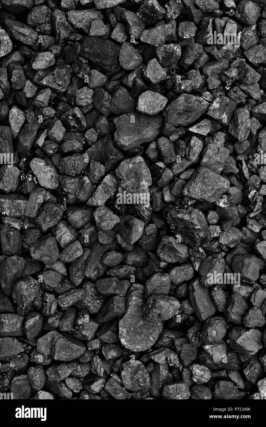 Coal of mine deposit black mineral background, texture Stock Photo - Alamy