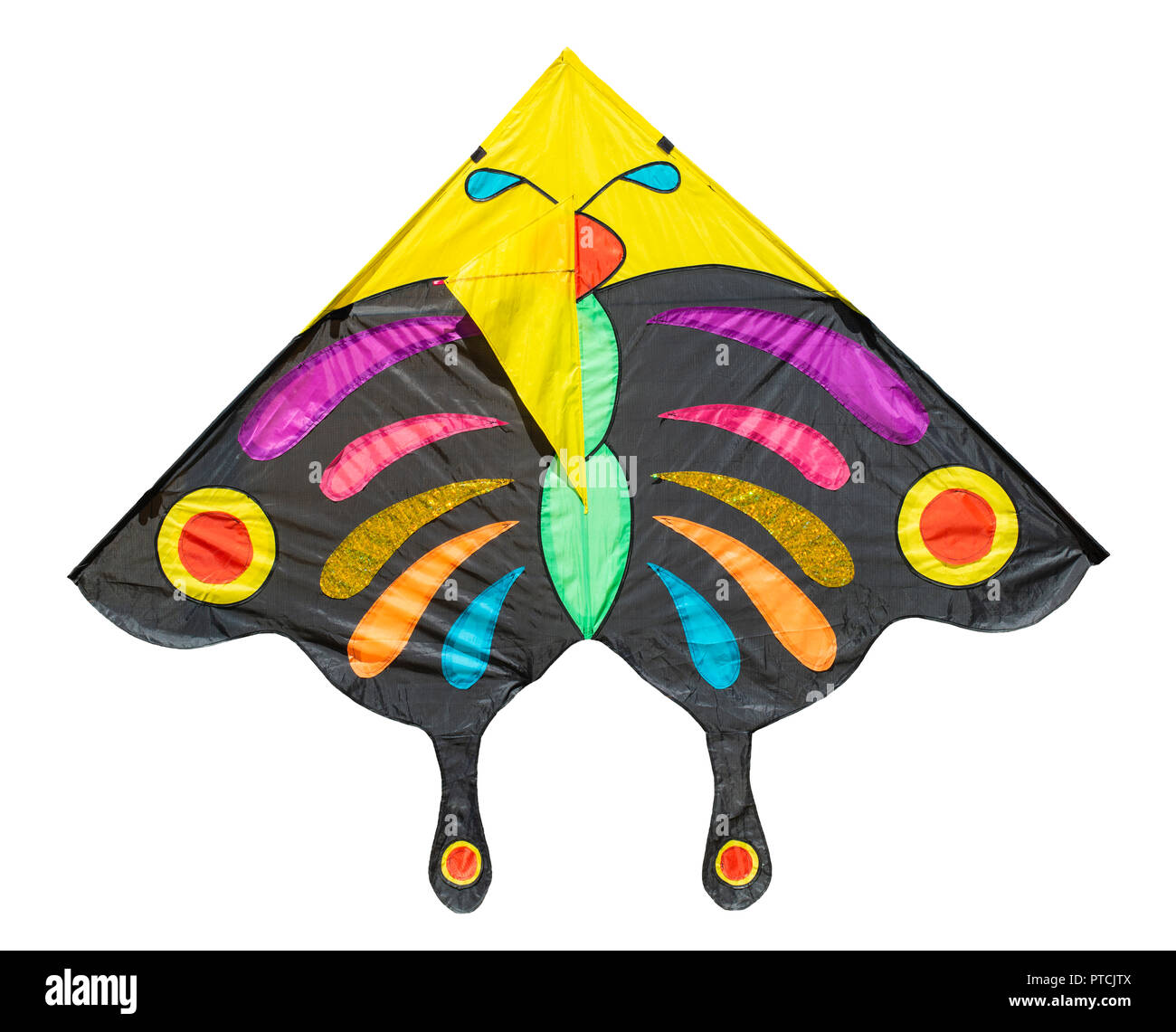 Kite. White isolated Stock Photo - Alamy
