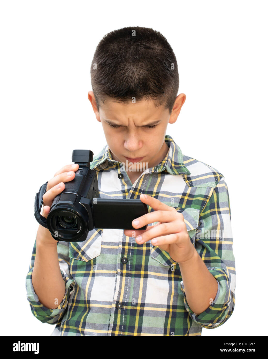 Camcorder child hi-res stock photography and images - Alamy