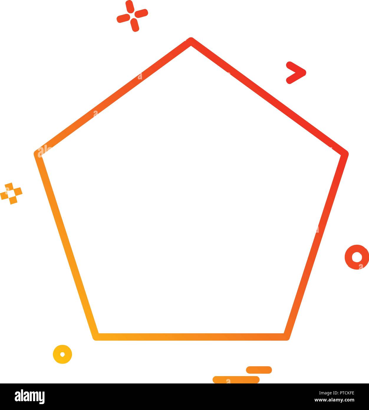 Shape icon design vector Stock Vector Image & Art - Alamy
