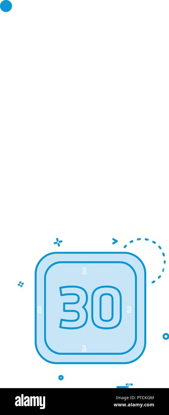 30 date calender icon hi-res stock photography and images - Alamy