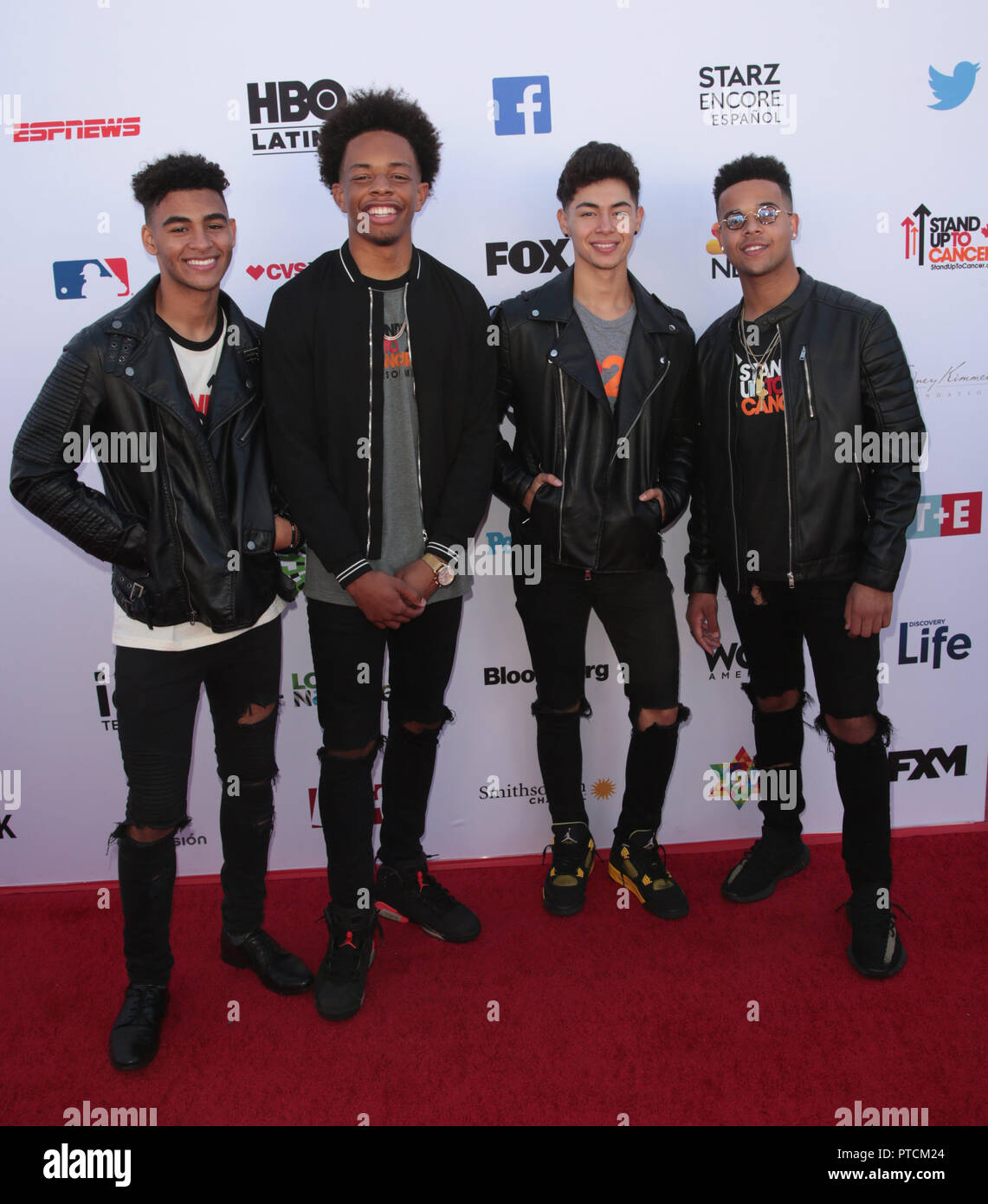 Celebrities attend Stand Up To Cancer at The Barker Hangar. Featuring ...