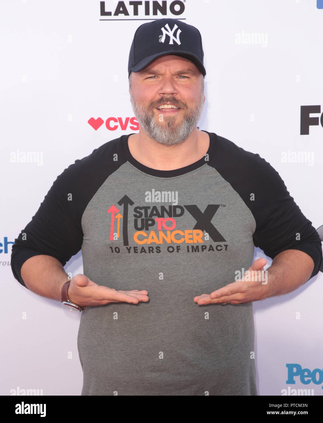 Celebrities attend Stand Up To Cancer at The Barker Hangar. Featuring ...