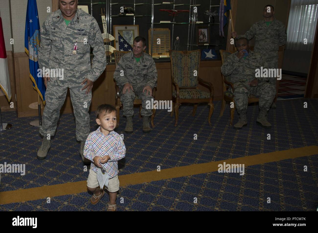 U.S. Air Force Col. William Bowman, 35th Operations Group commander ...