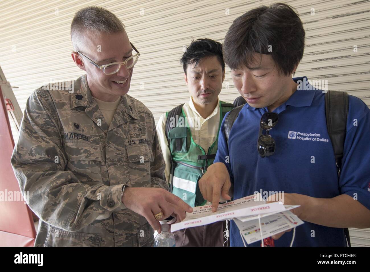 Lt. Col. Graham Warden, 374th Medical Operations Squadron commander ...