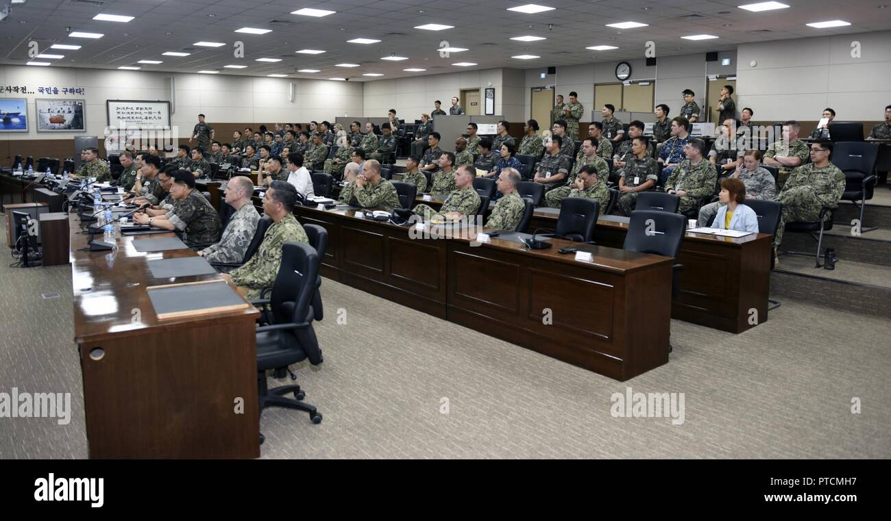 BUSAN, Republic of Korea (July 12, 2017) Combined Commander, Naval ...