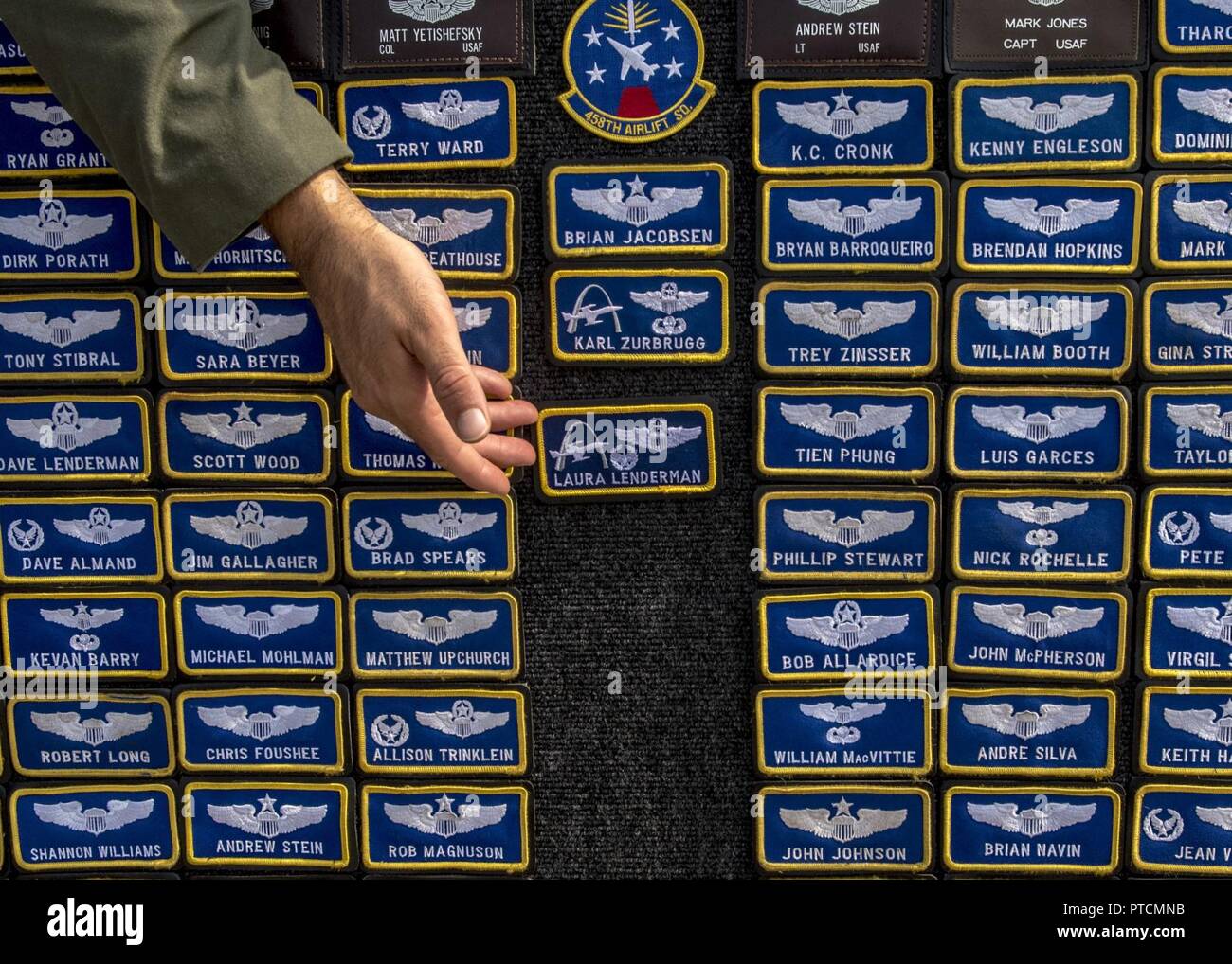 Col. Laura Lenderman, Scott Air Force Base installation commander ...