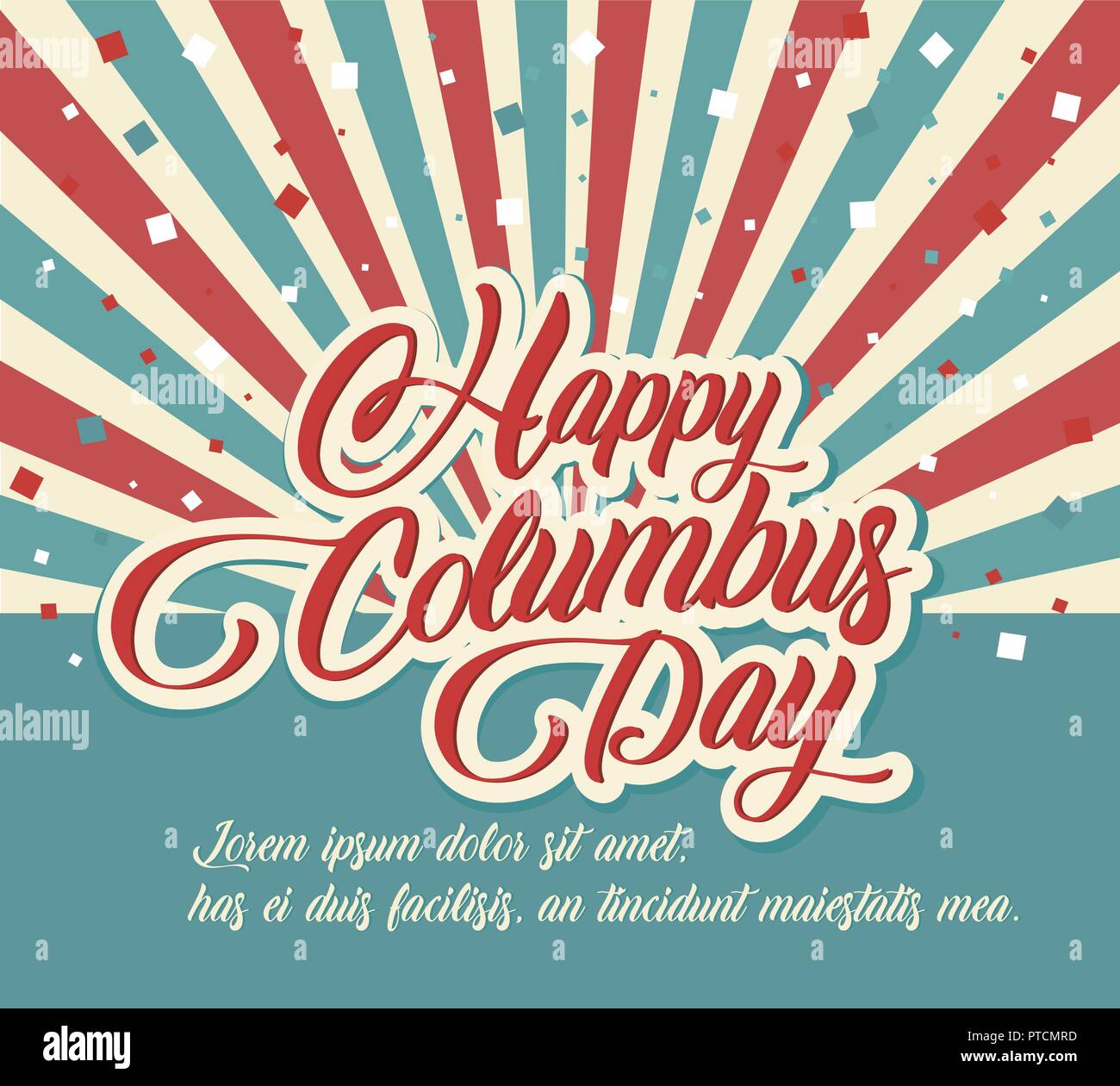 Christopher columbus american flag hi-res stock photography and images ...