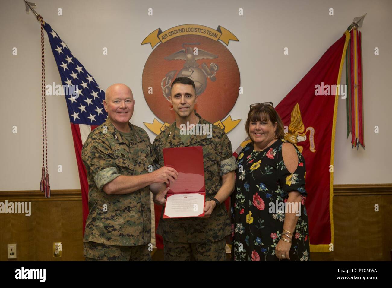U.S. Marines, family and friends gather for Maj. Gen. Robert F ...