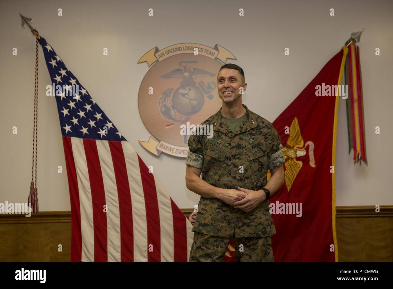 U.S. Marines, family and friends gather for Maj. Gen. Robert F ...