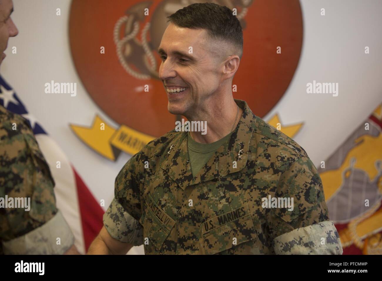 U.S. Marines, family and friends gather for Maj. Gen. Robert F ...