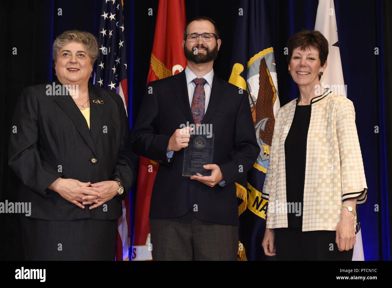 WASHINGTON (Jul. 13, 2017) Allison Stiller, left, Assistant Secretary ...