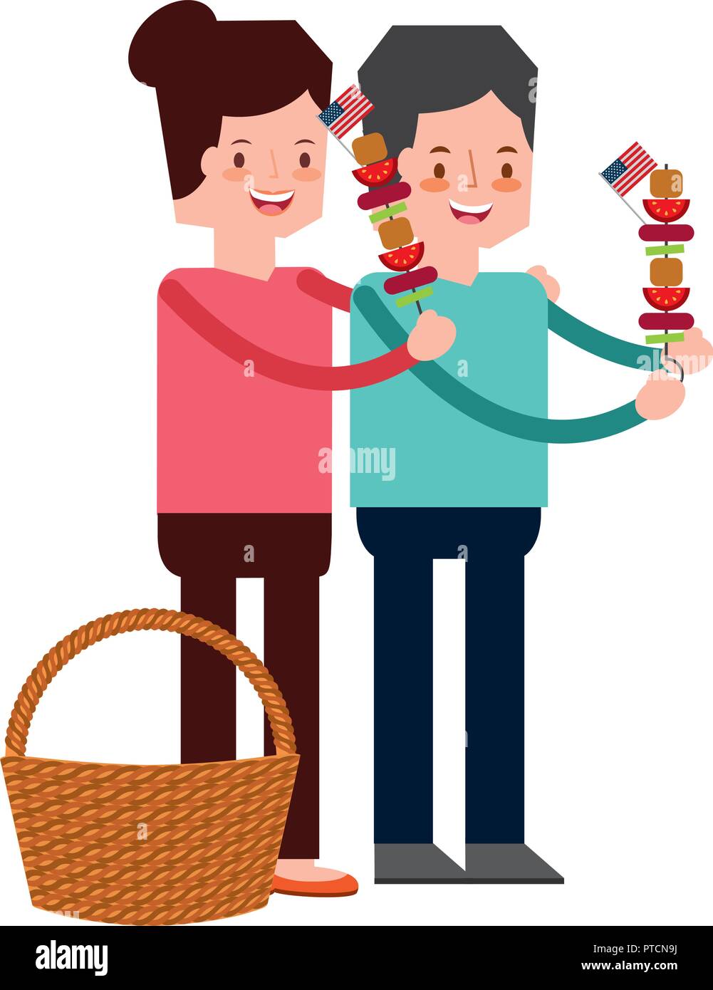 people american independence day Stock Vector Image & Art - Alamy