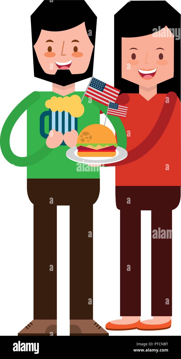 people american independence day Stock Vector Image & Art - Alamy