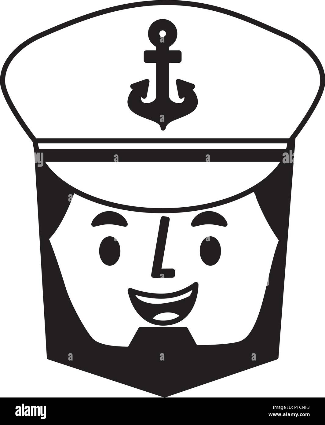 Sea Captain Cartoon High Resolution Stock Photography and Images - Alamy