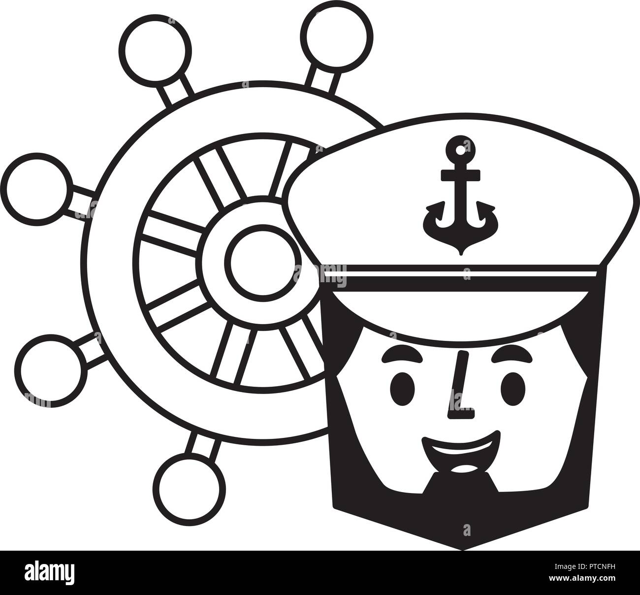 Face of ship Stock Vector Images - Alamy