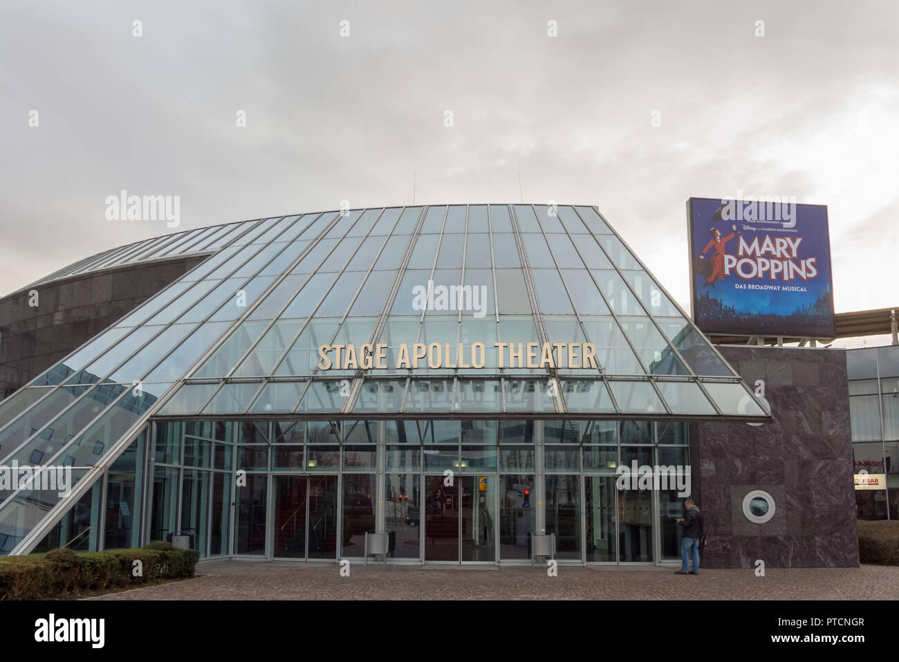 STUTTGART,GERMANY - JANUARY 19,2018: Stage Apollo Theater In this ...