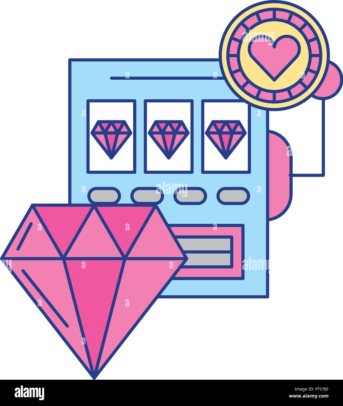 Slot game objects hi-res stock photography and images - Alamy