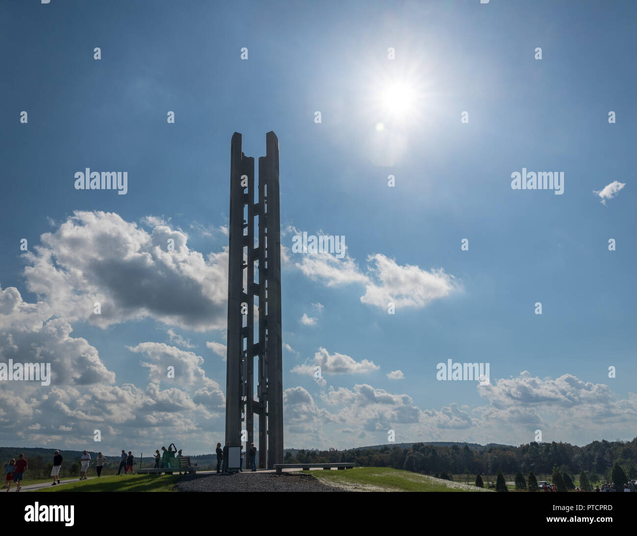 September 11, 2001 memorial site for Flight 93 in Shanksville ...