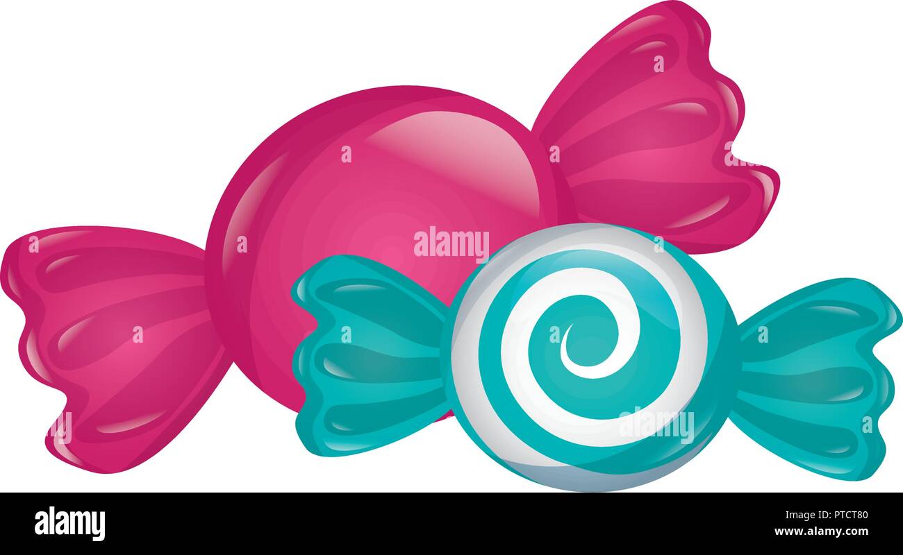 sweet wrapper candy and bonbon Stock Vector Image & Art - Alamy