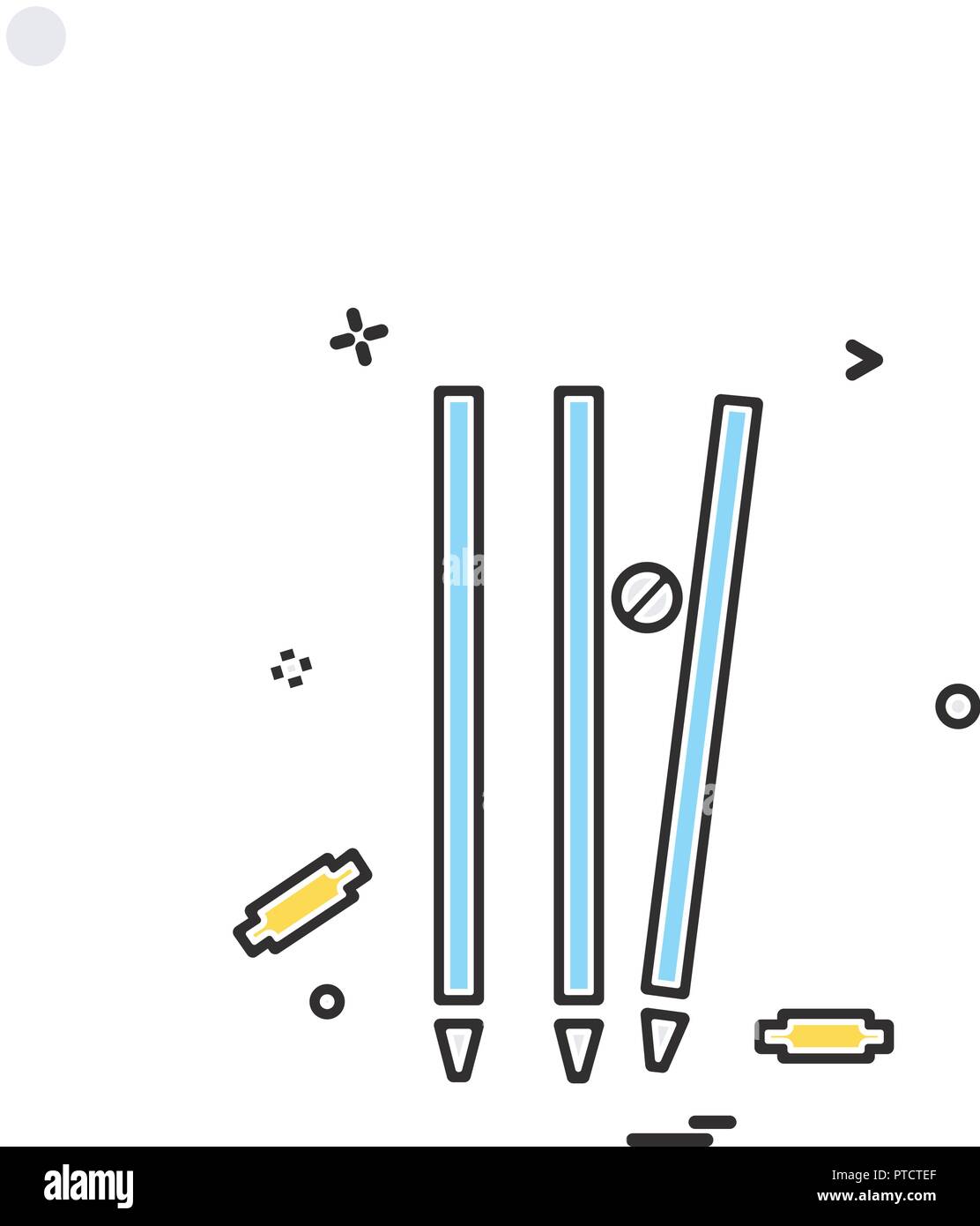 Bowled vector vectors hi-res stock photography and images - Alamy