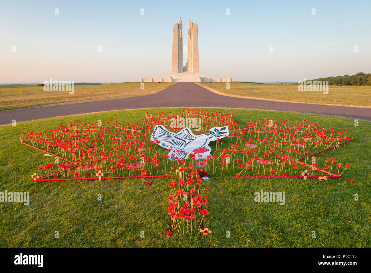 The Canadian Memorial at Vimy Ridge, France Stock Photo - Alamy