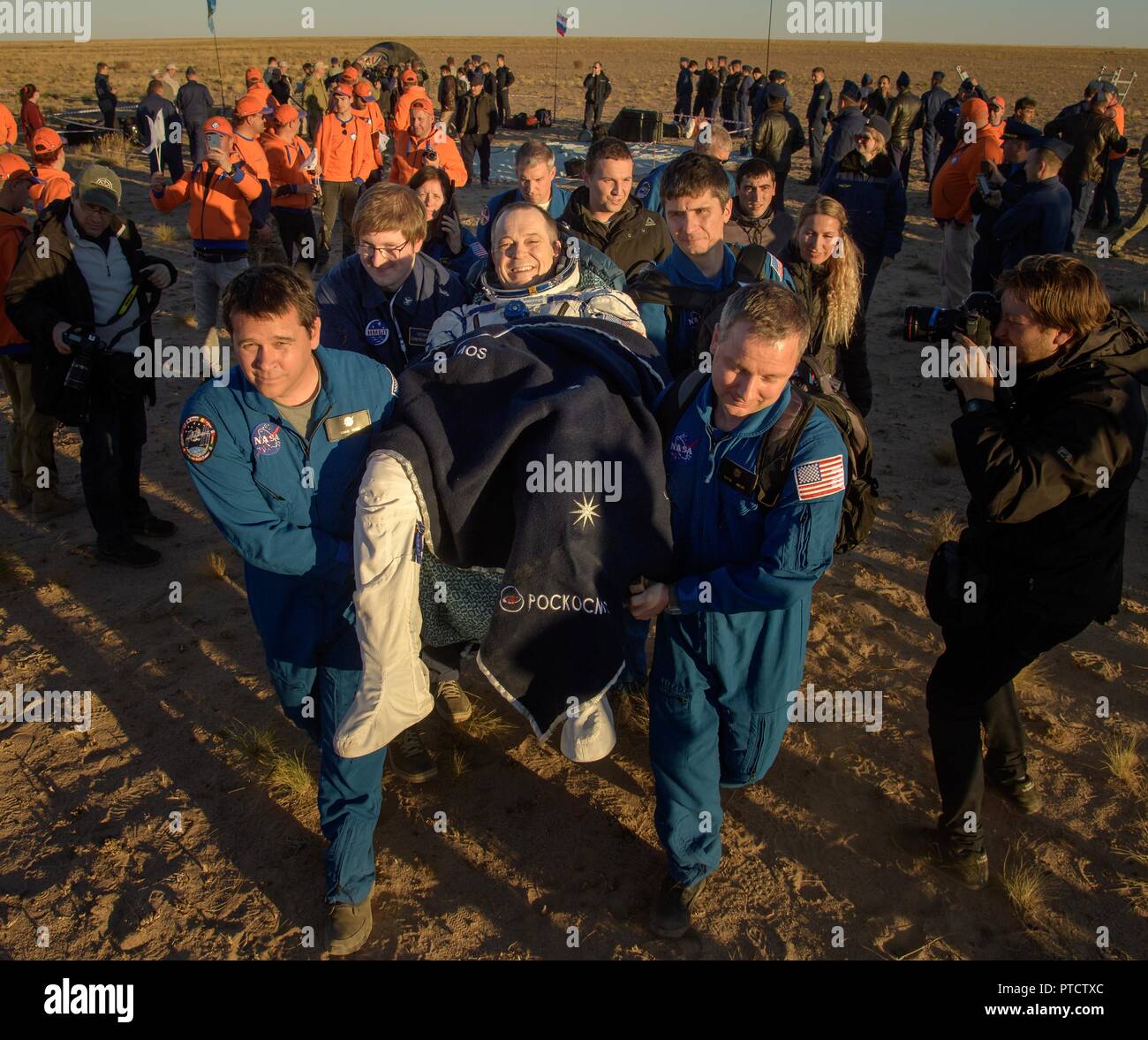 International Space Station Expedition 56 astronaut Ricky Arnold is ...