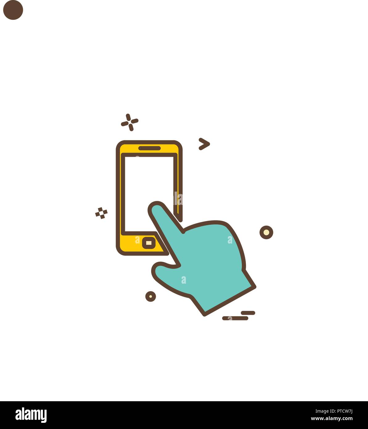 Artificial intelligence smart phone icon vector design Stock Vector ... Artificial intelligence smart phone icon vector design Stock Vector ...