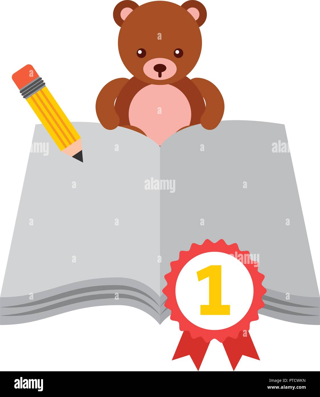 Schoolgirl homework Stock Vector Images - Alamy