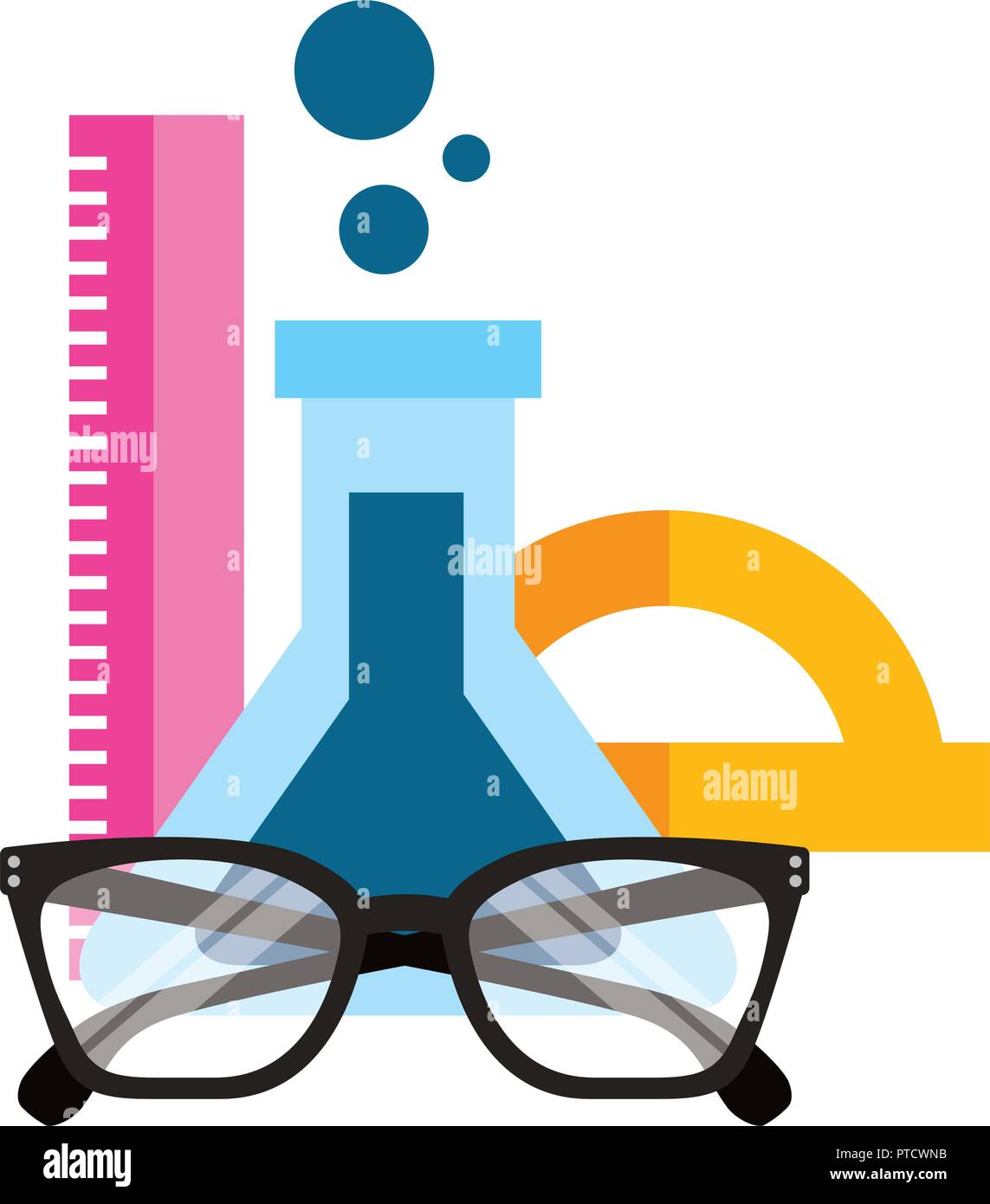 Test tube liquid stack hi-res stock photography and images - Alamy