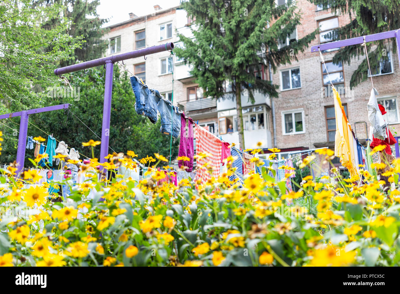 Soviet laundry hi-res stock photography and images - Alamy