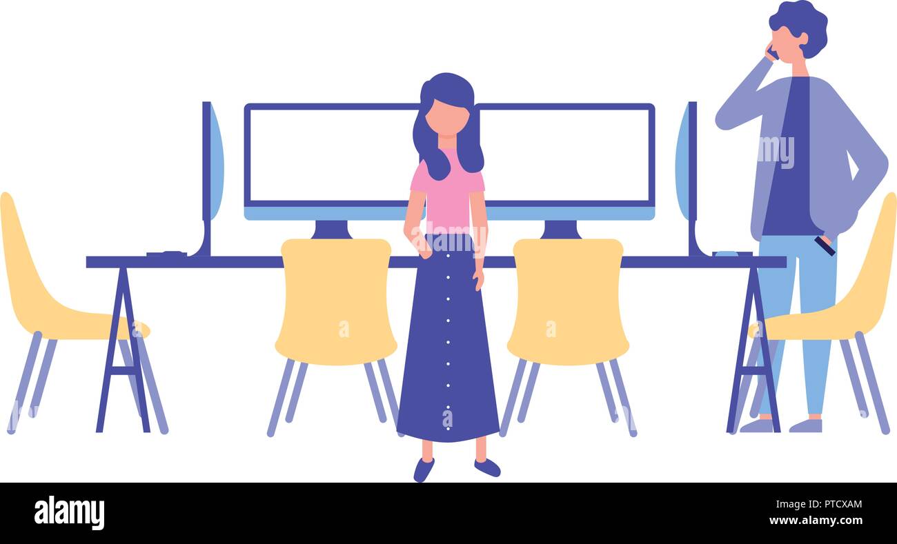 people workplace activity Stock Vector Image & Art - Alamy