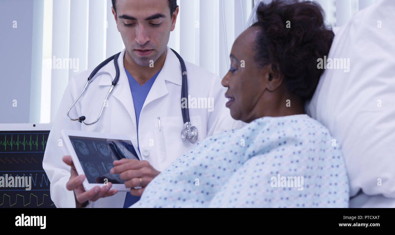 Mri brain scan african american patient hi-res stock photography and ...