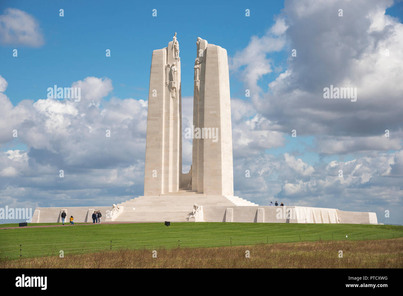 The Canadian Memorial at Vimy Ridge, France Stock Photo - Alamy