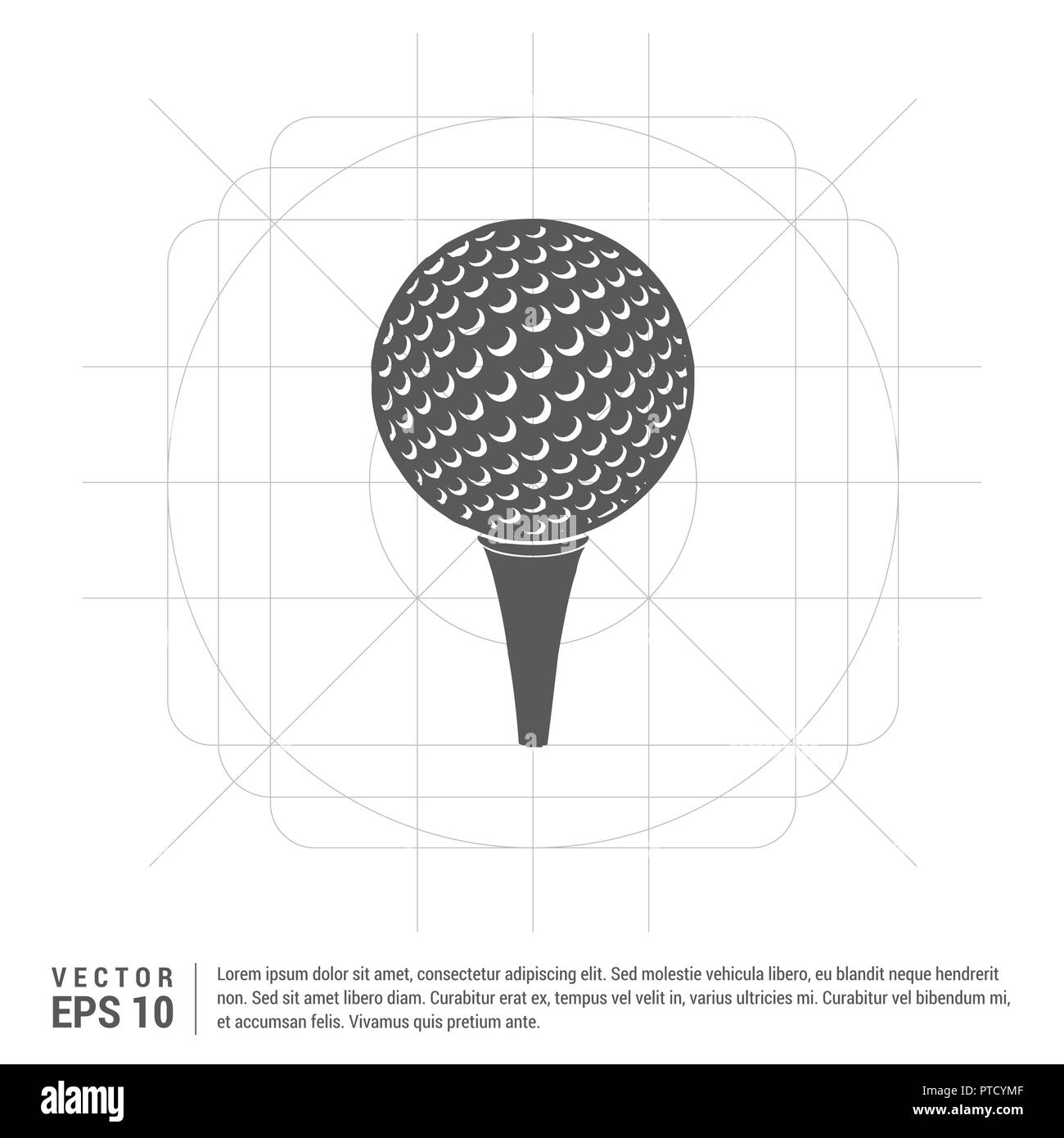 Golf crossed tees icon Stock Vector Image & Art - Alamy