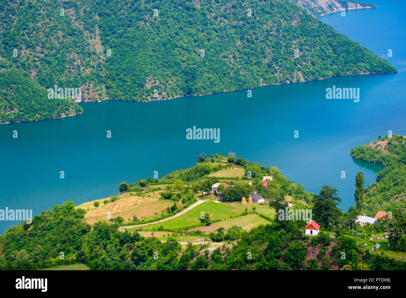 Fierza Reservoir Lake Albania High Resolution Stock Photography and ...