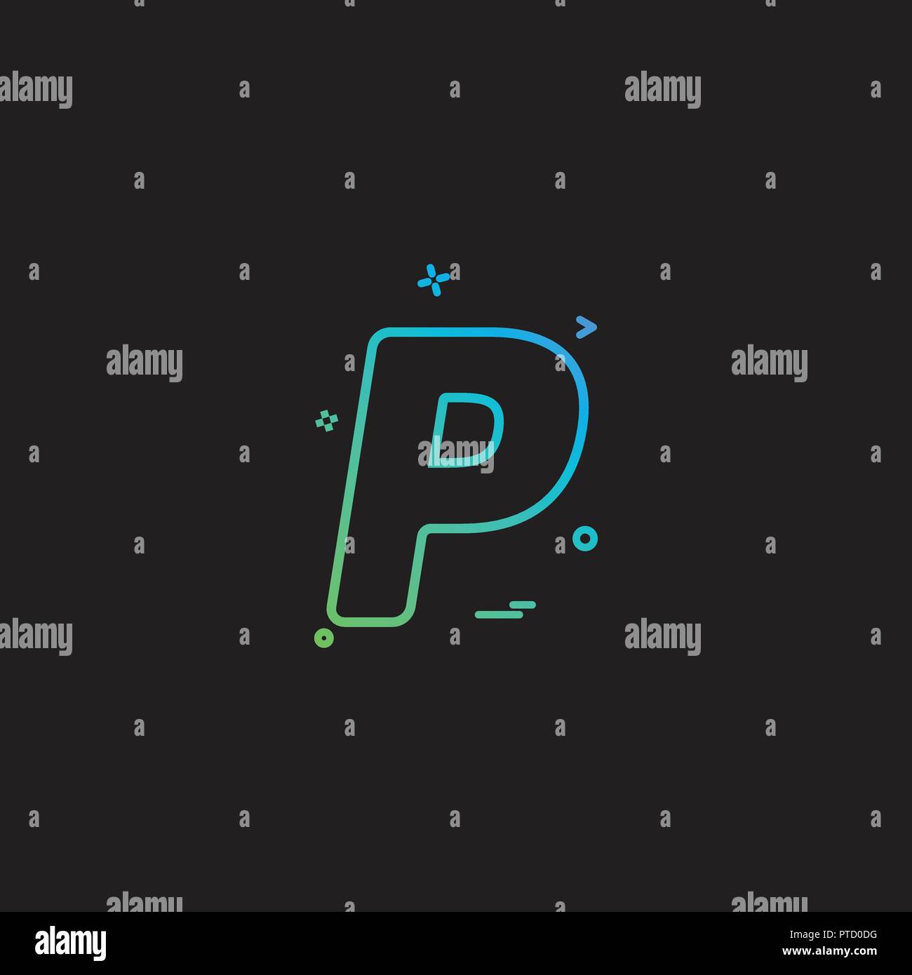 Paypal icon design vector Stock Vector Image & Art - Alamy