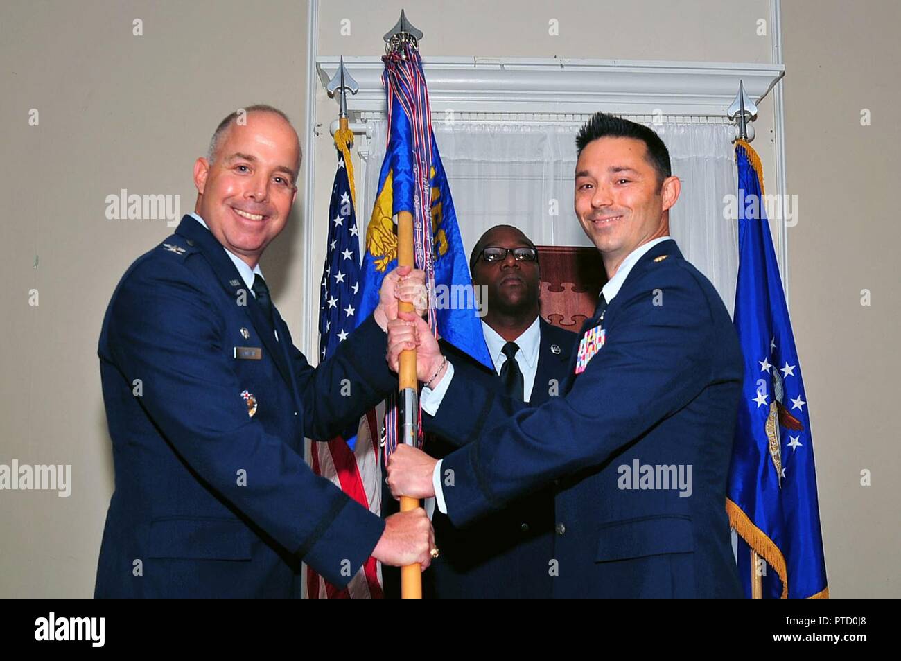 U.S. Air Force Maj. Darryl Hebert, 20th Force Support Squadron (FSS ...