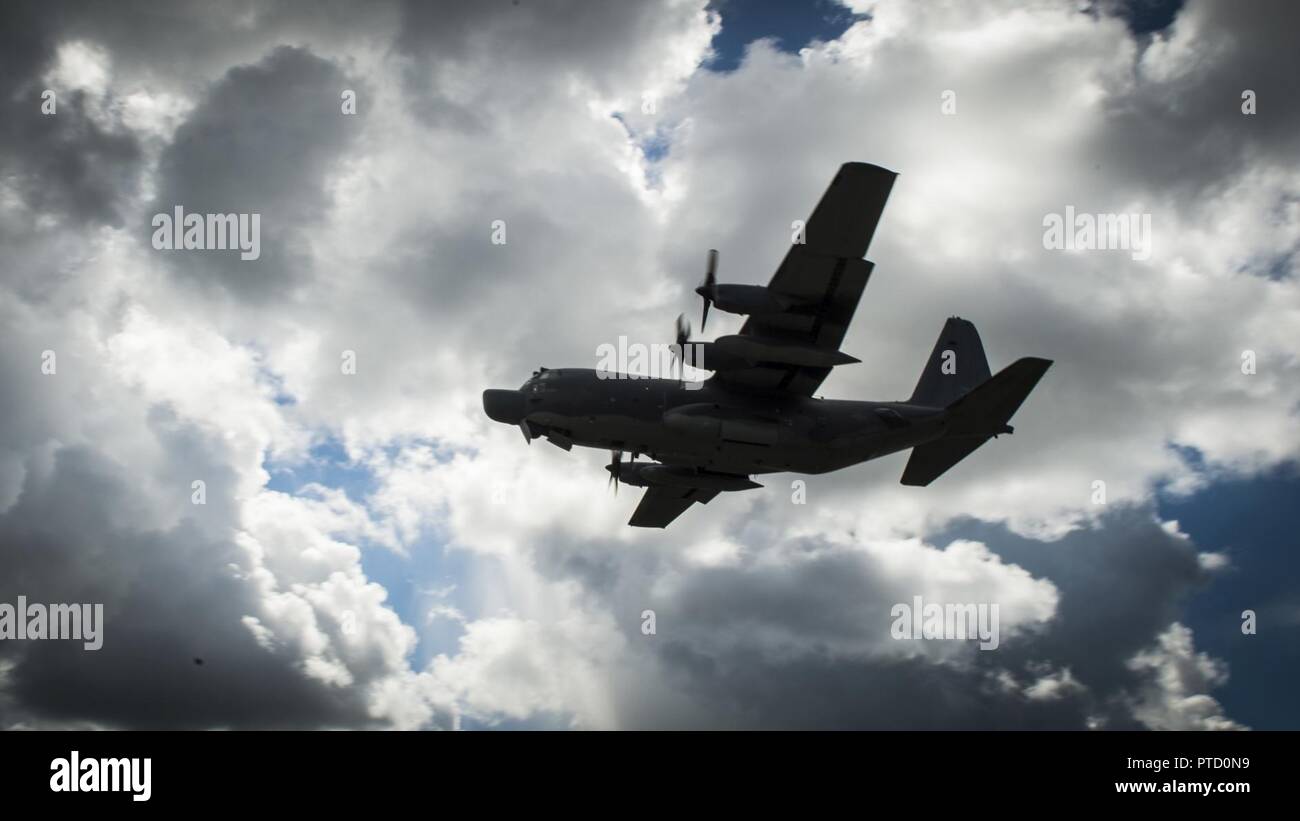 An MC-130H Combat Talon II assigned to the 15th Special Operations ...