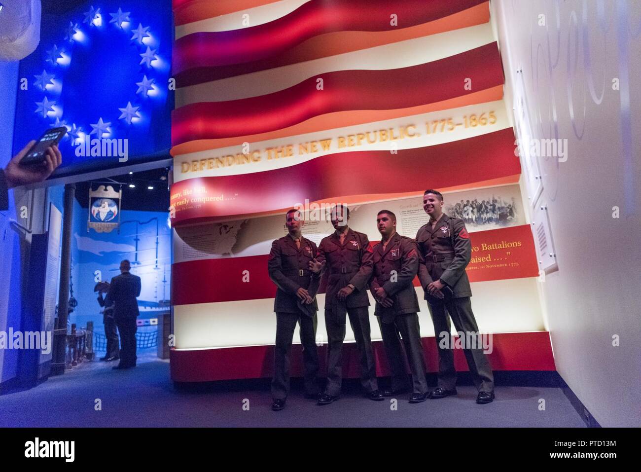 Marines assigned to the 2nd Battalion, 6th Marine Regiment, tour ...