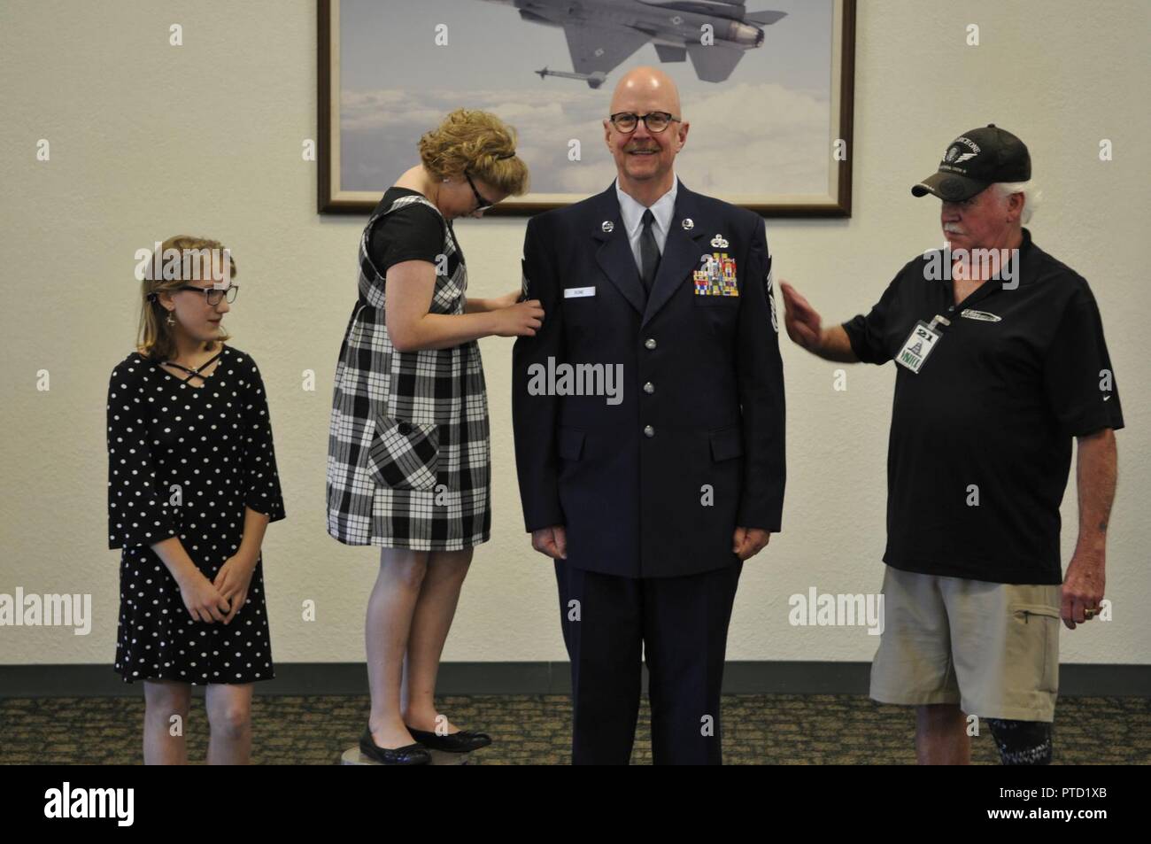 Chief Master Sgt. Douglas Bone, Superintendent of the 122nd Maintenance ...