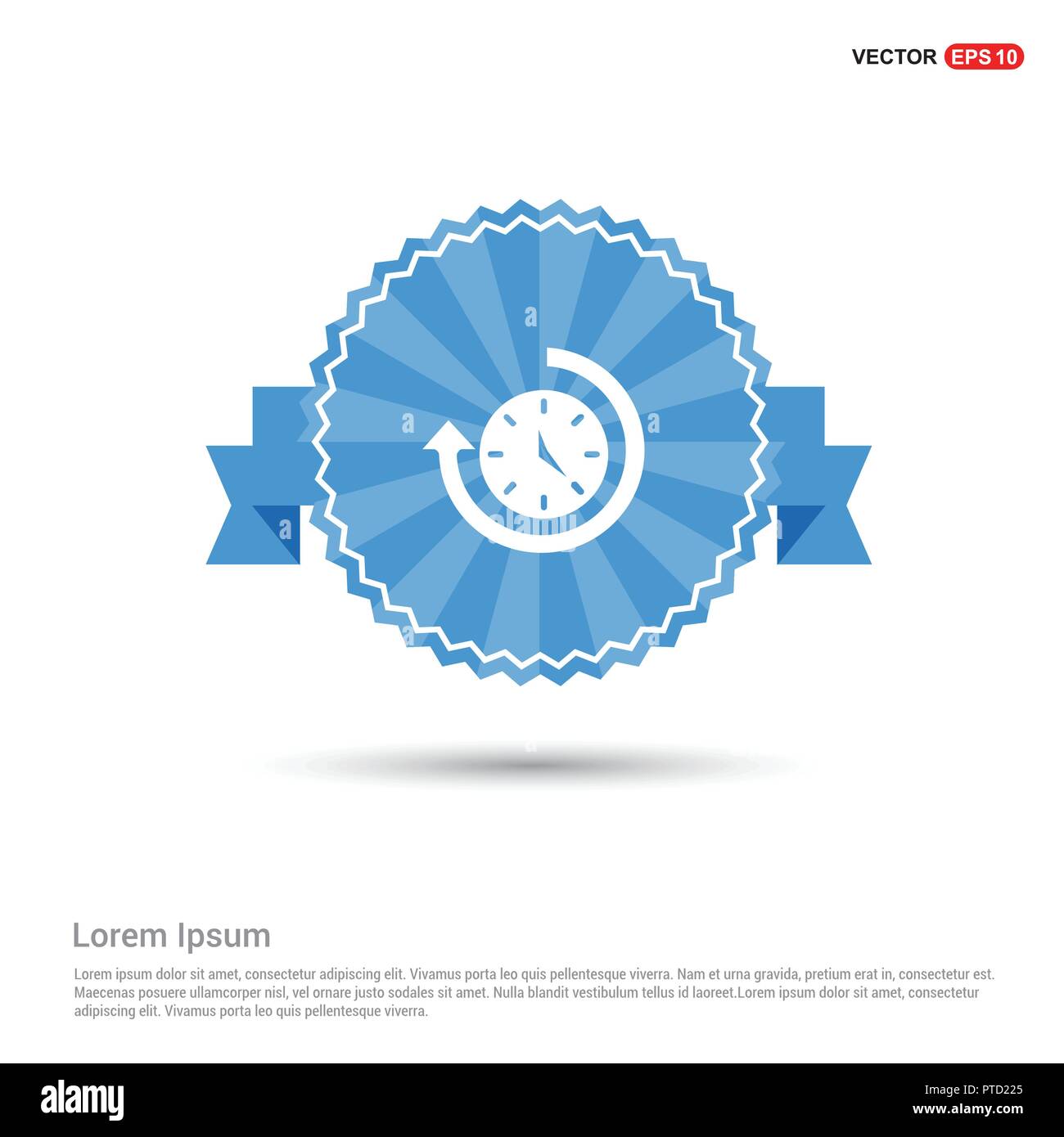 Arrow Clock Icon Stock Vector Image & Art - Alamy