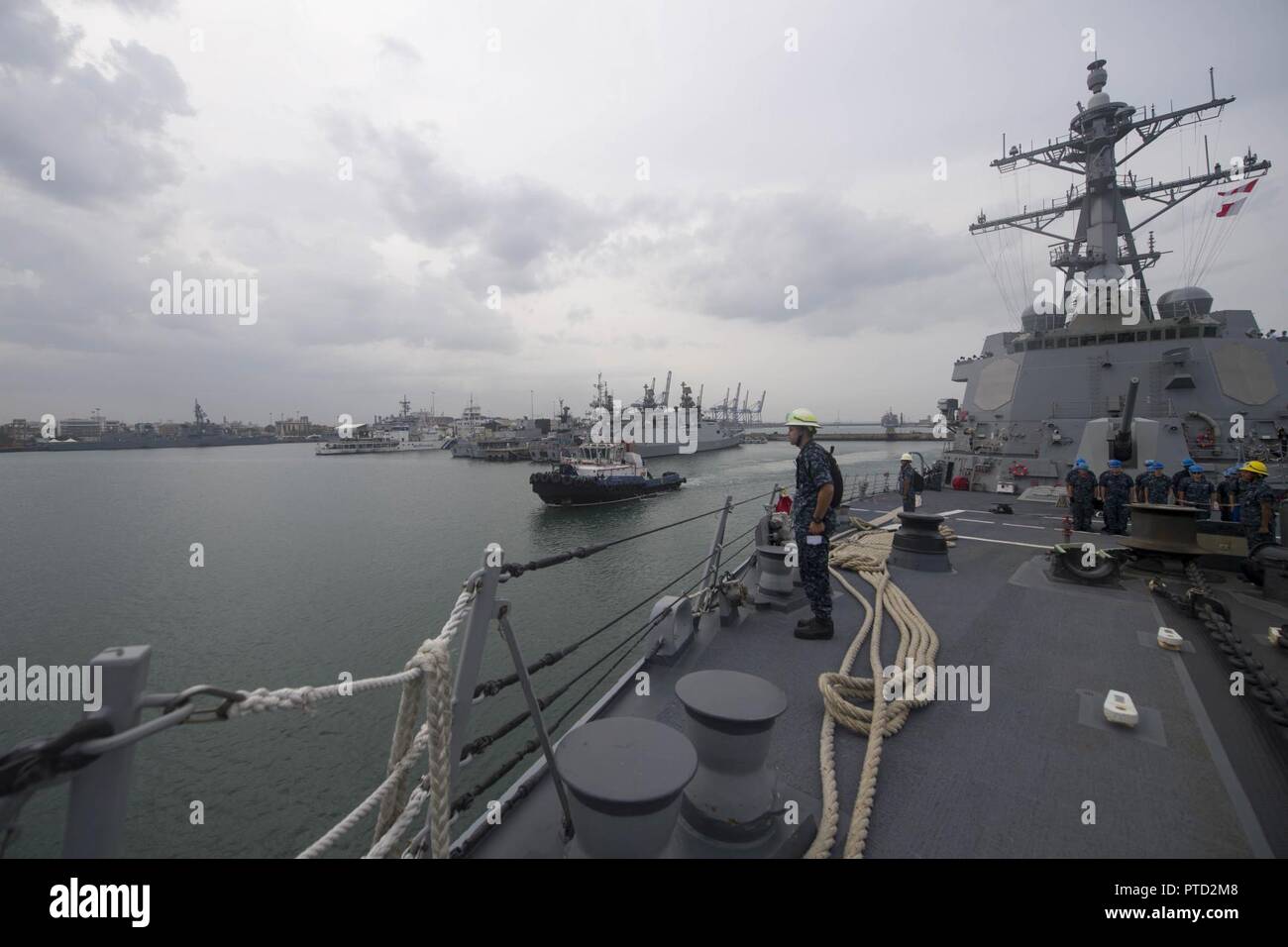 OF BENGAL (July 9, 2017) The Arleigh Burke-class guided-missile ...