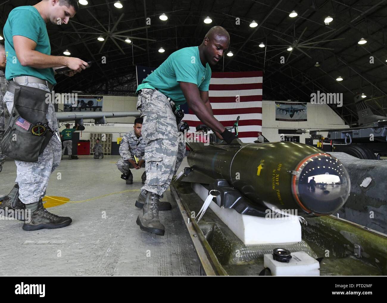 U.S. Air Force Senior Airman Michael Smith, 25th Aircraft Maintenance ...