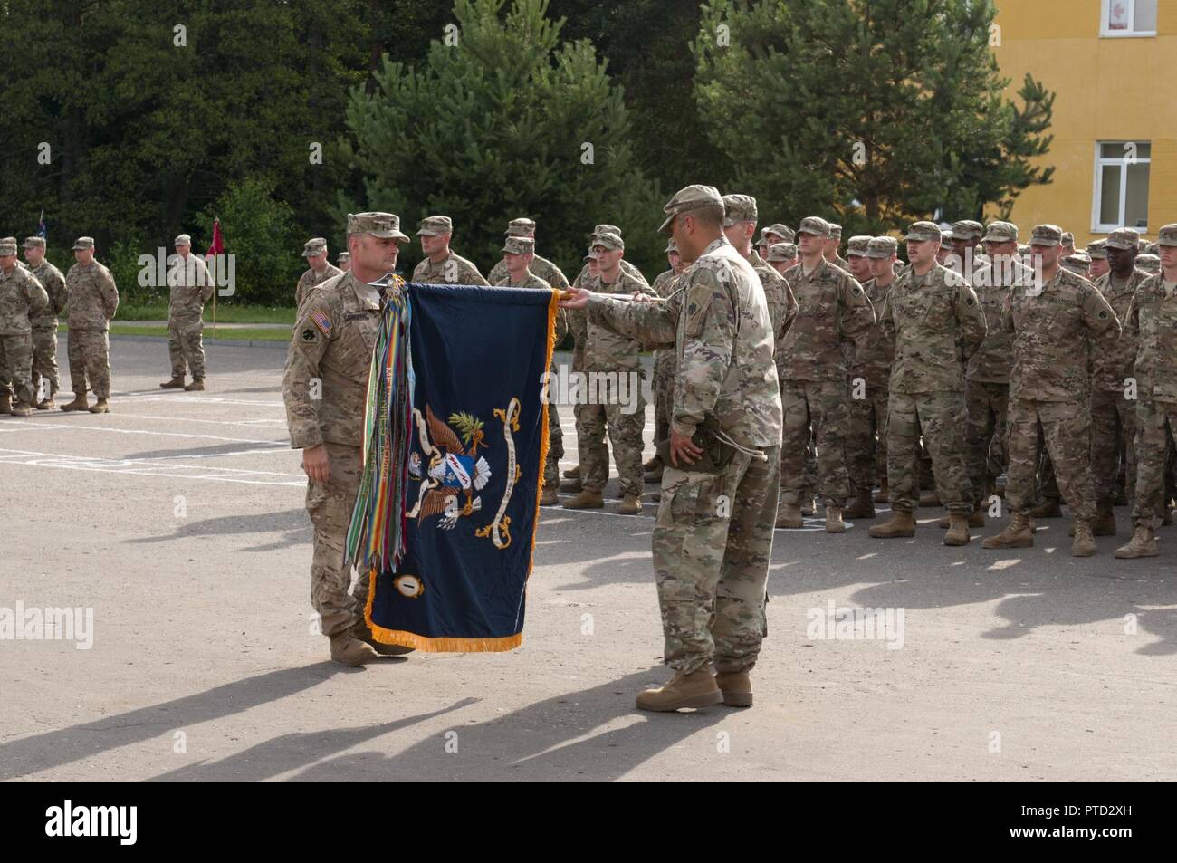 Lt. Col. Bruce Lambeth, commander of the U.S. Army’s 1st Battalion ...