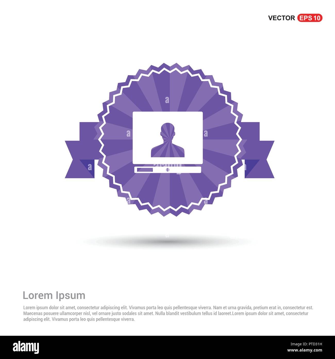 Black purple laptop vector vectors hi-res stock photography and images ...